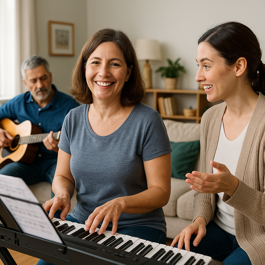 Adult Music Lessons: Tips for Teaching Music to Adults