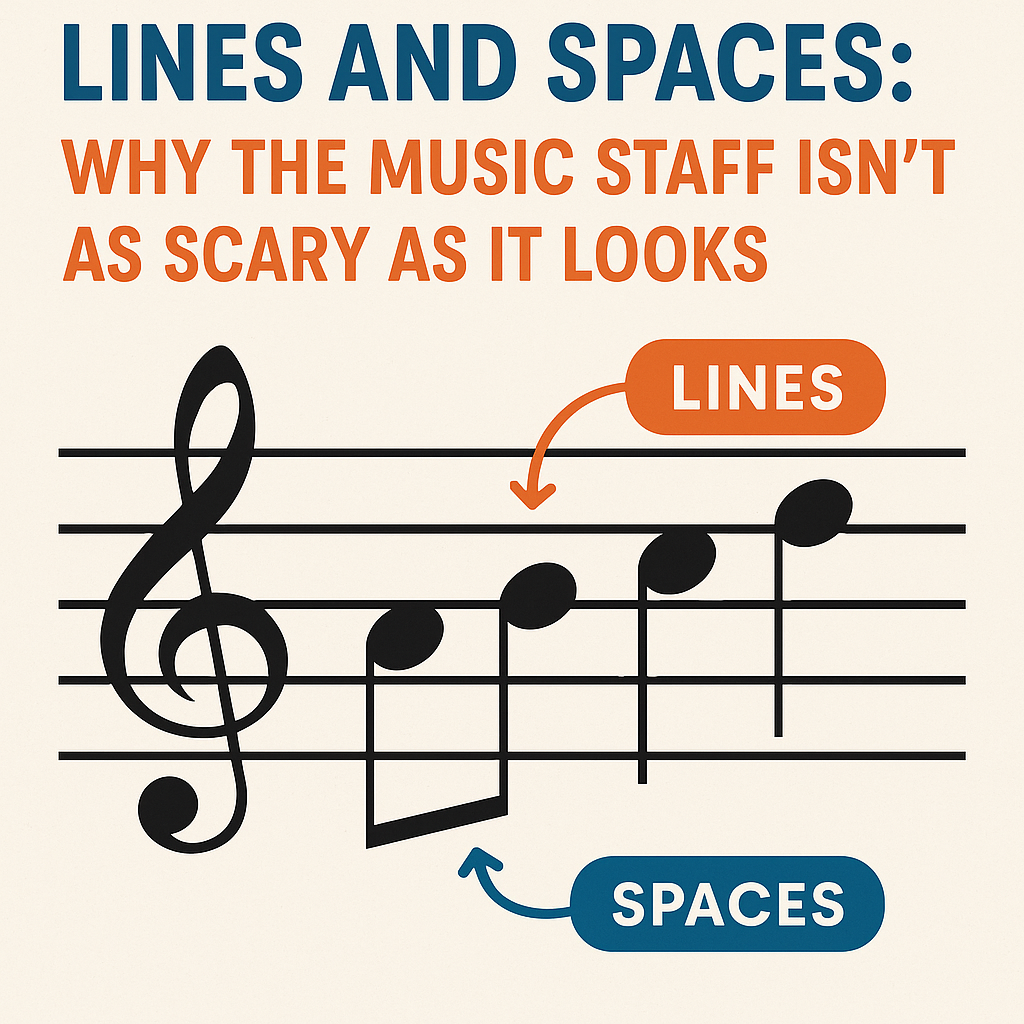 Lines and Spaces: Why the Music Staff Isn’t as Scary as It Looks ...